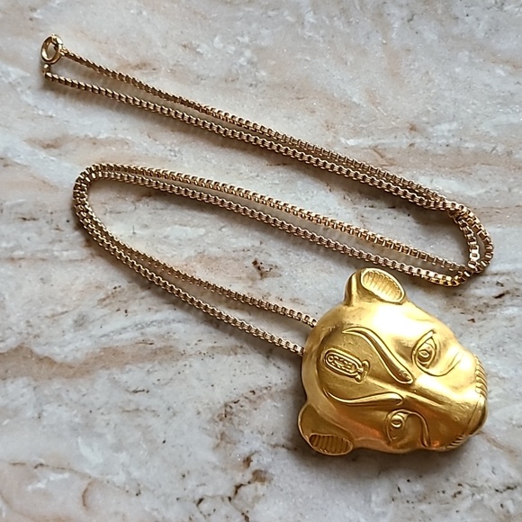 Vintage | Jewelry | 976 Mma Egyptian Cat Pendant | Poshmark
